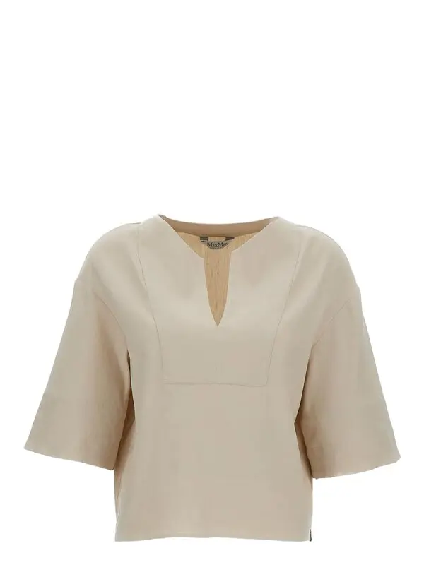 Max Mara Sospiro Blouse - Beige