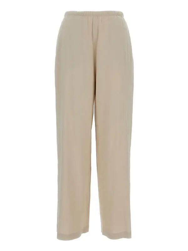 Max Mara Destino Wide-leg Trousers - Beige