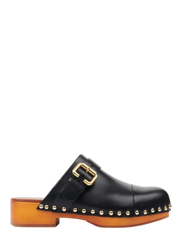 Chloé Jeannette Clogs - Black