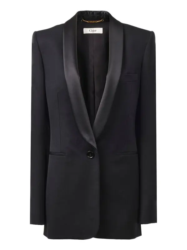 Chloé Tuxedo Jacket - Black