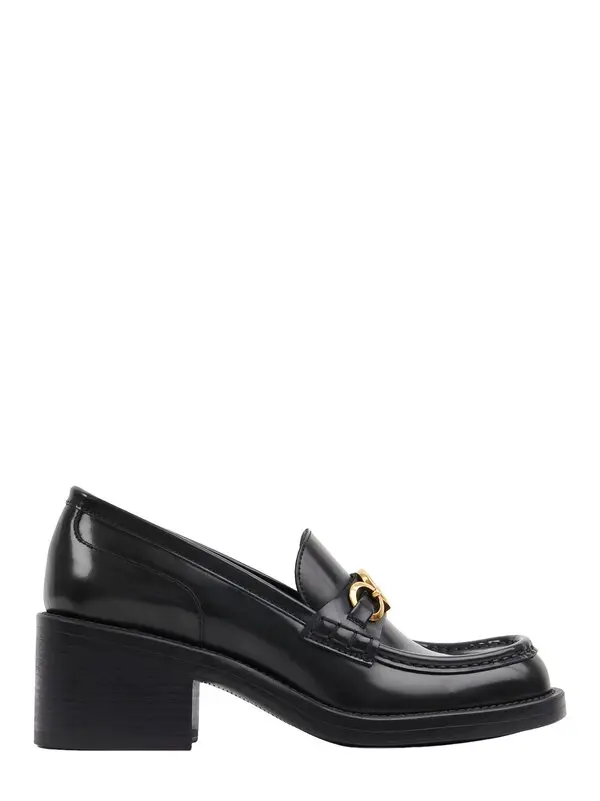 Chloé Dakota Heeled Loafer - Black