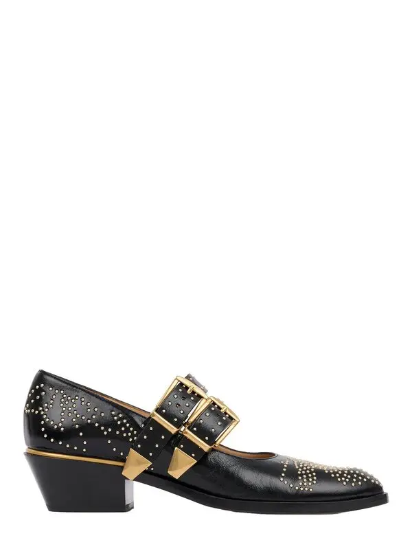 Chloé Susanna Strappy Pumps - Black