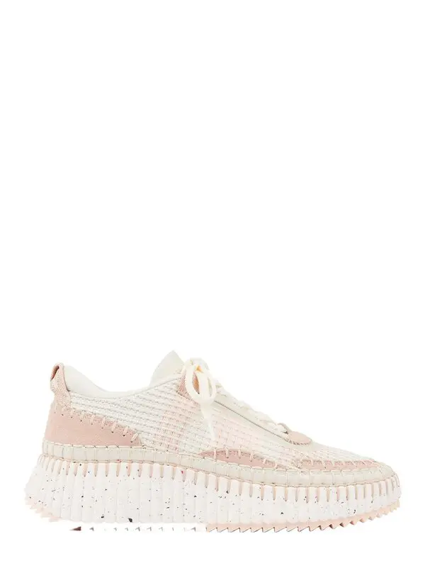 Chloé Nama Sneakers - Powder Beige