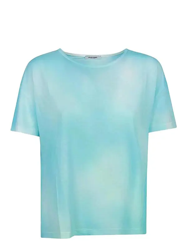 BASE MILANO Short-sleeves T-shirt - Blue