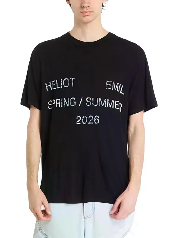 HELIOT EMIL Short-sleeve T-shirt - Black