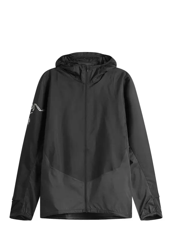 Arc'teryx Norvan Hooded Windshell - Black/graphite