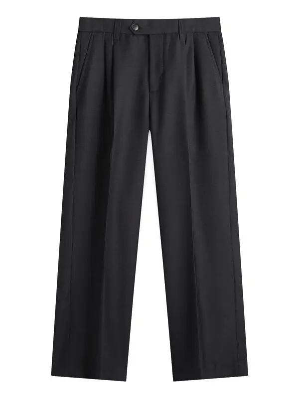 MFPEN Grain Classic Trousers - Dark Grey