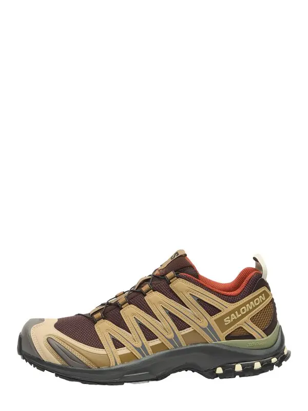 SALOMON Xa Pro 3d Sneaker - Black Coffee/kelp/safari