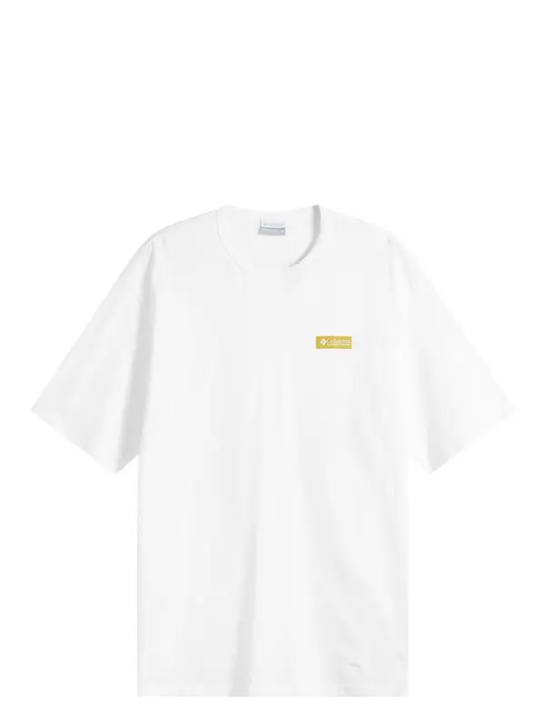 Columbia Csc™ Heavyweight Iconic T-shirt - White Repeated Peaks