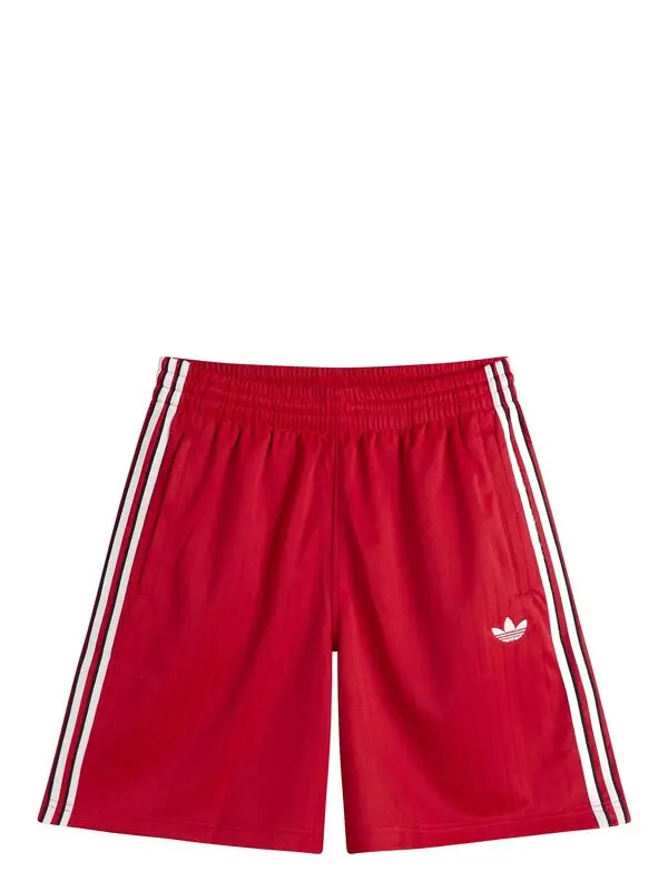 Adidas Firebird Relaxed Fit Shorts - Better Scarlet