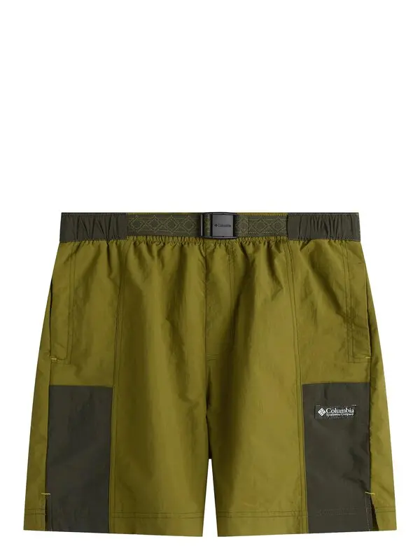 Columbia Sequoia Grove™ Woven Shorts - Mossy Green Greenscape
