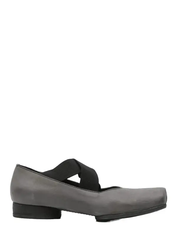 UMA WANG Criss-cross Ballet Flats - Grey