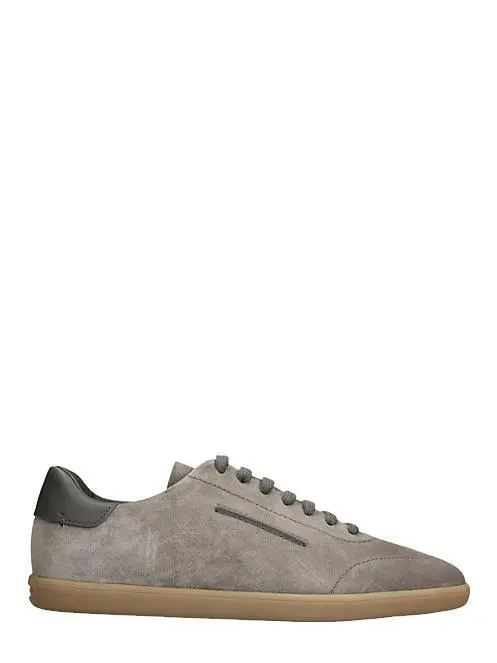 Zegna 232 Suede Trainers - Grey