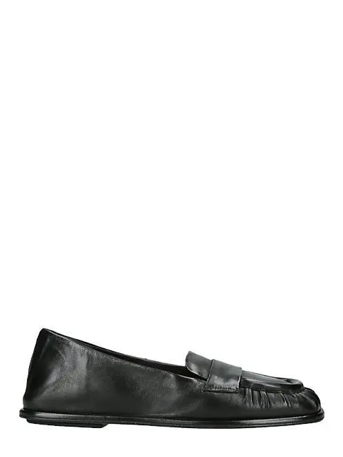 Officine Creative Clover Leather Loafers - Black