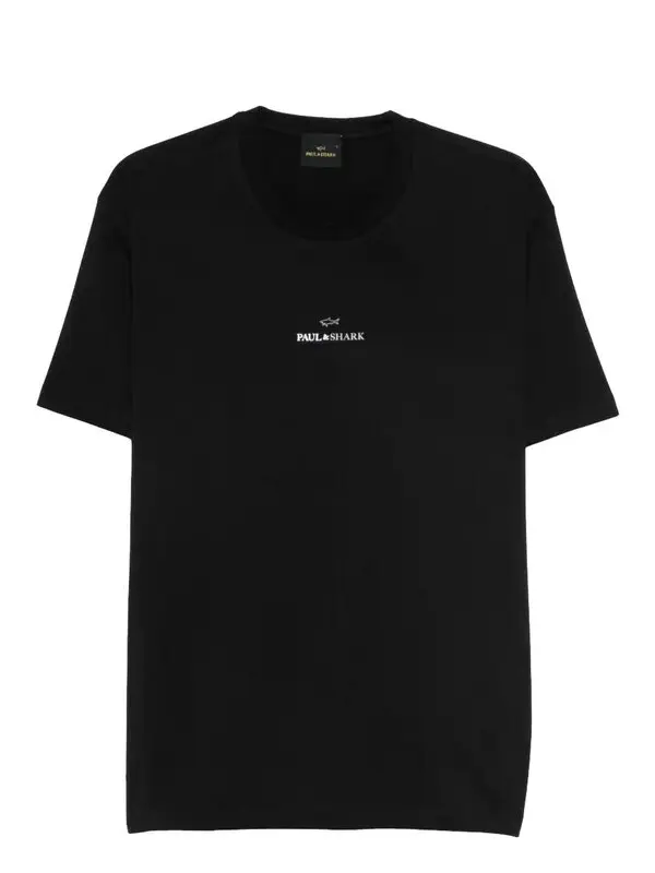 Paul & Shark Logo T-shirt - Black