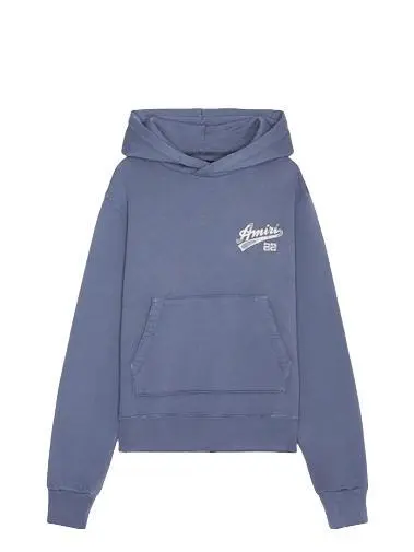 Amiri Logo Hoodie - Blue