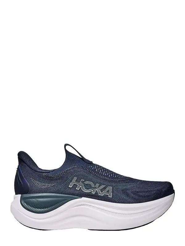 Hoka One One Skyward Lacelessin Sneakers - Varsity Navy Blue/white