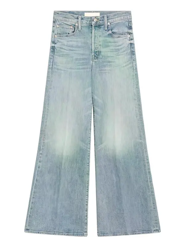 MOTHER The Tomcat Roller Skimp Cotton Jeans - Blue