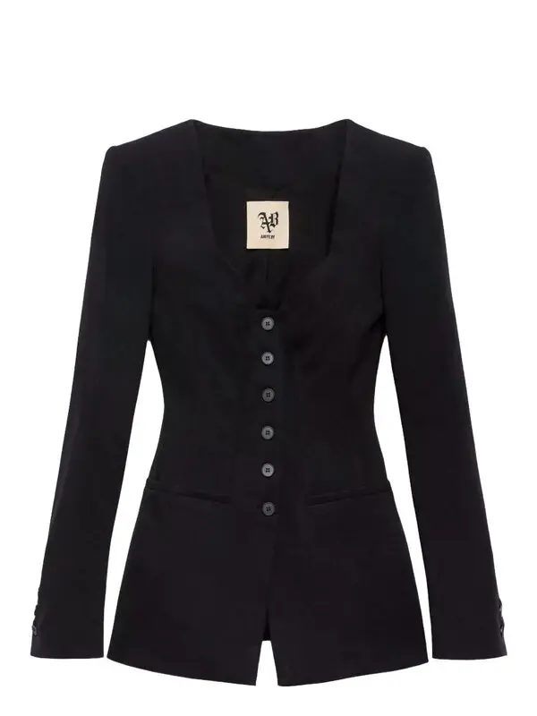 ANIYE BY Button-fastening Jacket - Black