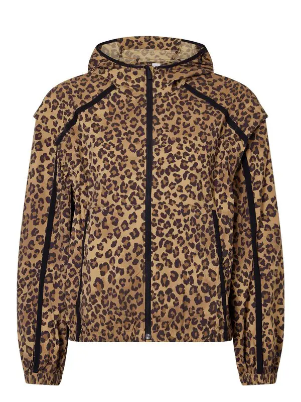 Lululemon Hooded Leopard-print Jacket - Animal Print