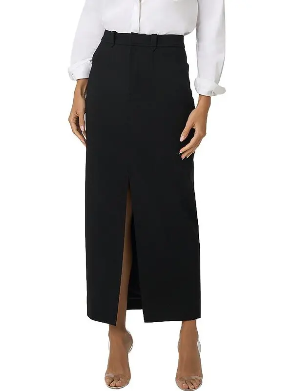TOCCIN Meg Midi Skirt - Jet