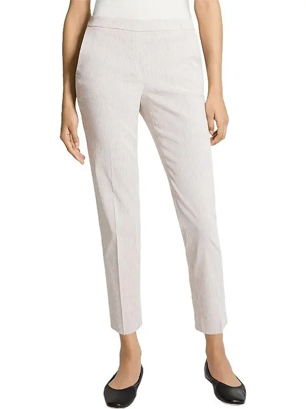 Theory Treeca Pull-on Pants - Cognac Multi