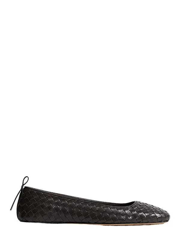Bottega Veneta Woven Leather Loafers - Brown
