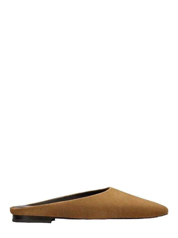 MARGAUX LONNBERG The Clara Flat - Cedar Suede