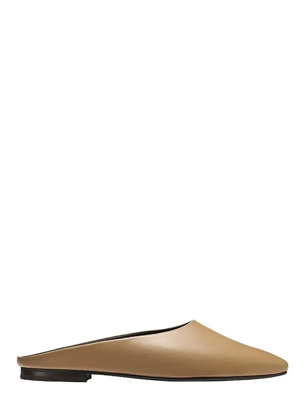 MARGAUX LONNBERG The Clara Flat - Praline Calf