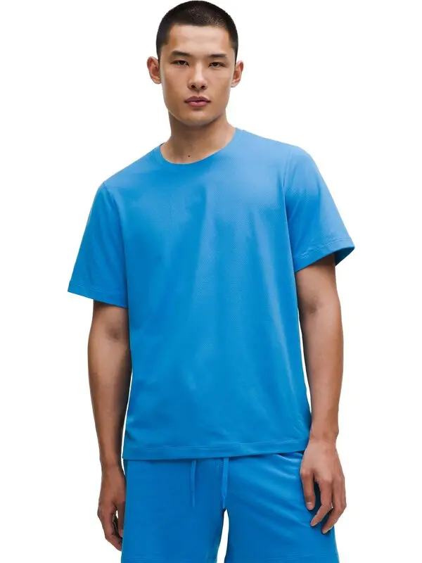 Lululemon Mesh Soft Jersey Short-sleeve Shirt - Tropical Sky