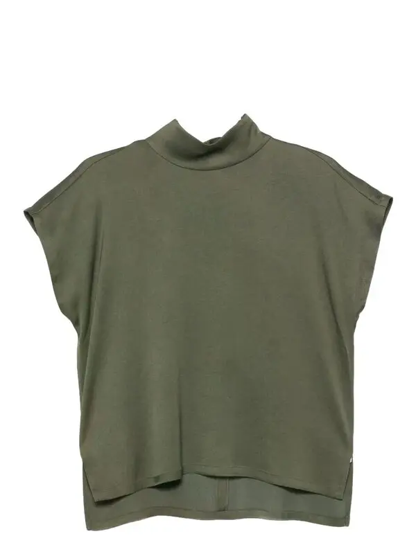 DRYKORN Short Sleeve Turtleneck Blouse - Green