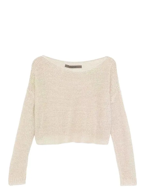 Enza Costa Long Sleeve Top - Neutrals