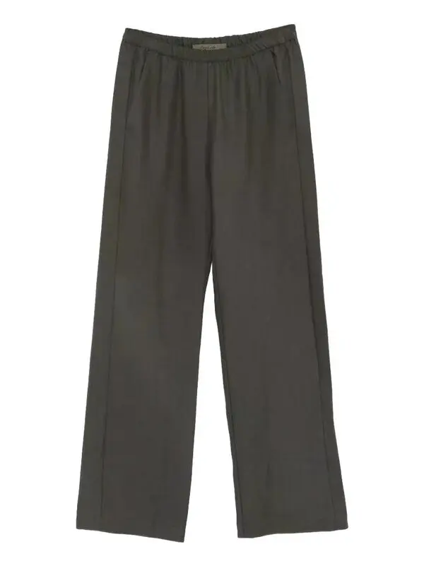 Enza Costa Wide Leg Trousers - Green