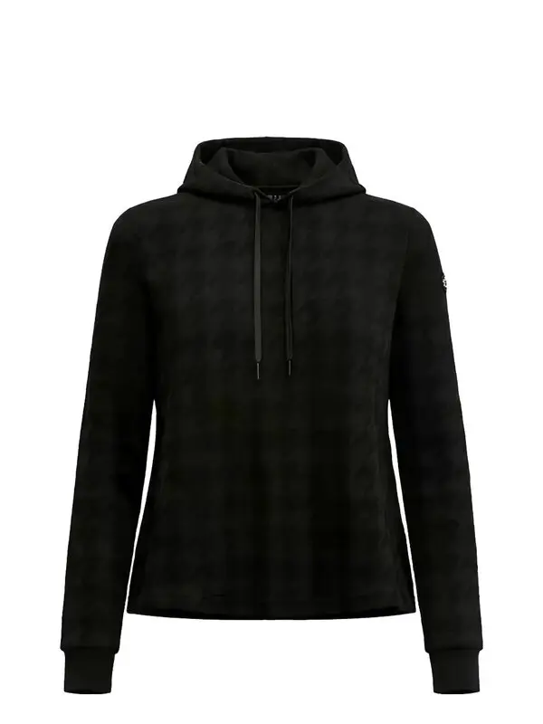NEWLAND Houndstooth Hoodie - Black