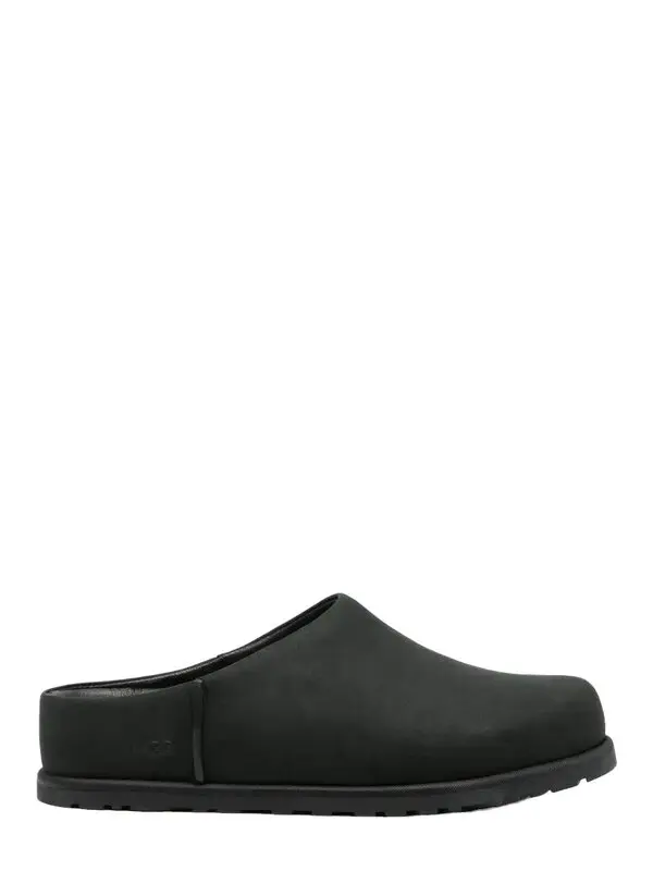 UGG Round-toe Flat Mules - Black
