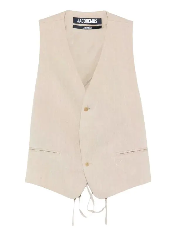 Jacquemus Paysan Waistcoat - Neutrals