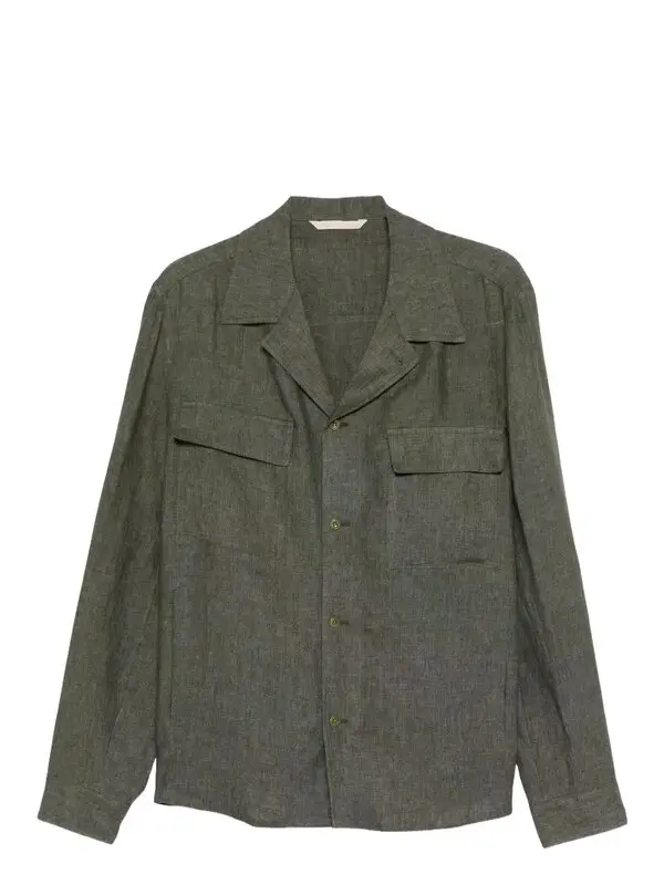 BRIGLIA 1949 John Pocket Shirt Jacket - Green