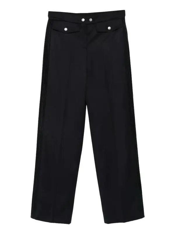 Alexander McQueen Buttoned Trousers - Black
