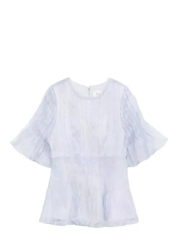 Aje Angeli Flounce Top - Blue