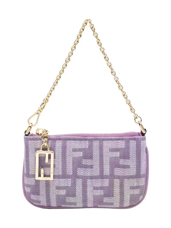 Fendi Baguette Mini Bag - Purple