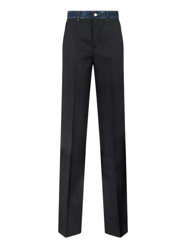 Dsquared2 Pinstriped Trousers - Grey