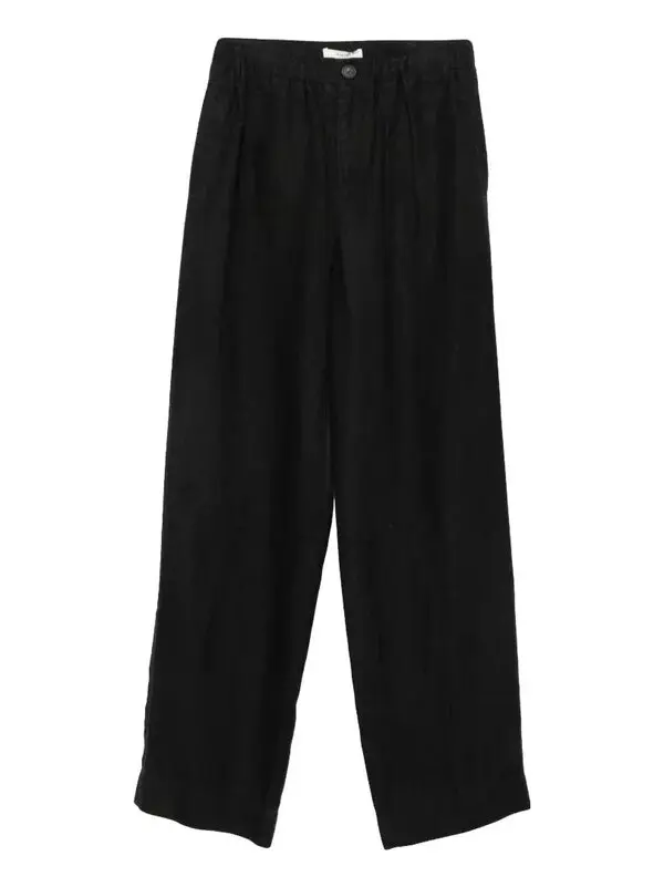 Vince Pleated Trousers - Black