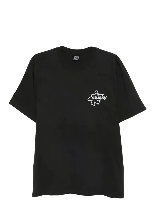 StÜssy Faded Graphic T-shirt - Black
