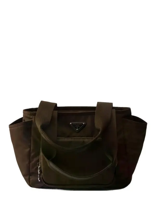 Prada Re-nylon Tote Bag - Brown