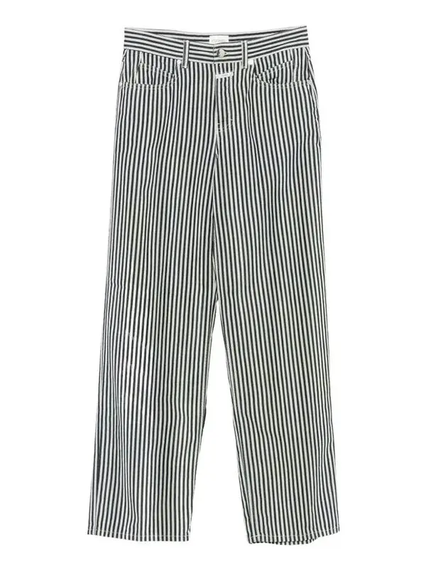Closed Nikka Striped Jeans - Black