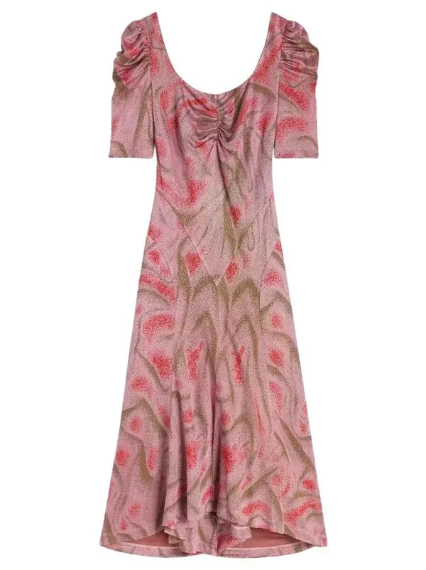 MARGHERITA MACCAPANI Gina Midi Dress - Pink