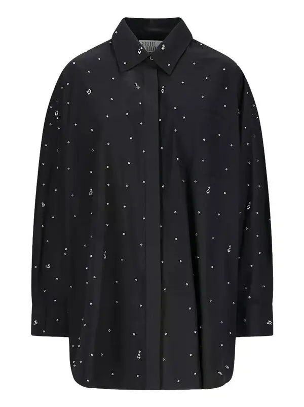 Giuseppe Di Morabito Embellished Shirt - Black