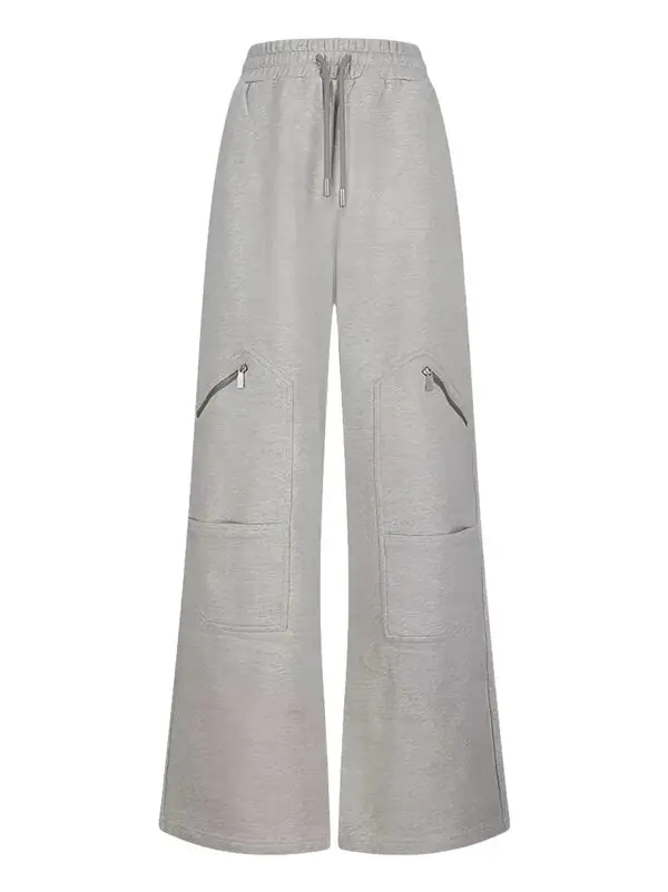 Off-White Zip-pocket Cargo Track Pants - Grey