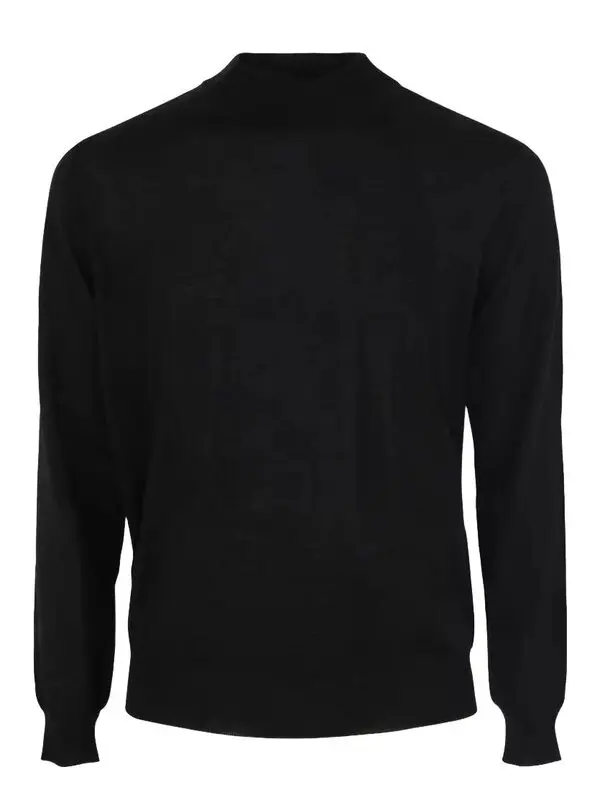 FILIPPO DE LAURENTIIS Royal Long-sleeve Sweater - Black