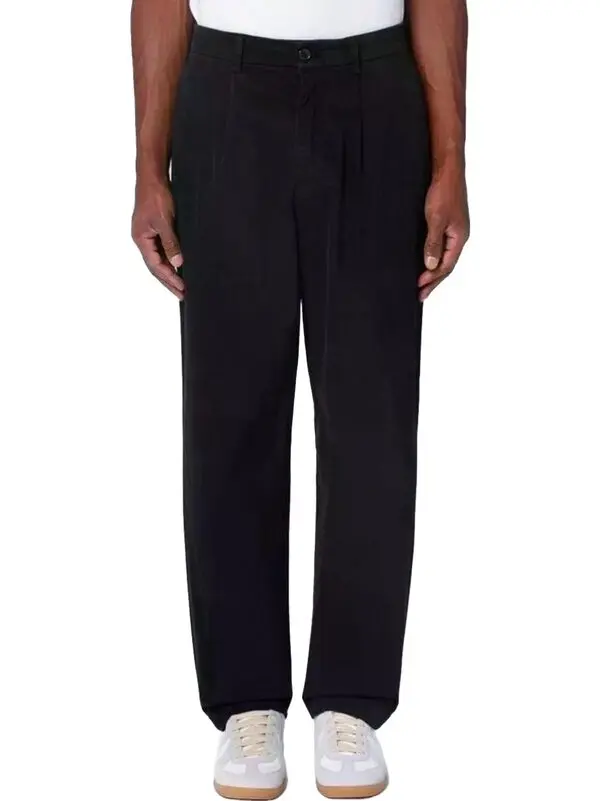 DEPARTMENT 5 Pleated Trousers - Black